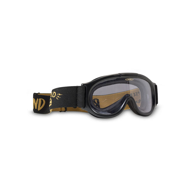 DMD Ghost Goggles - Black - Clear Lens – LEGACY85 - a Retro Culture brand