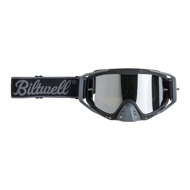 Biltwell Ridgeline goggles - Script Grey – LEGACY85 - a Retro Culture brand