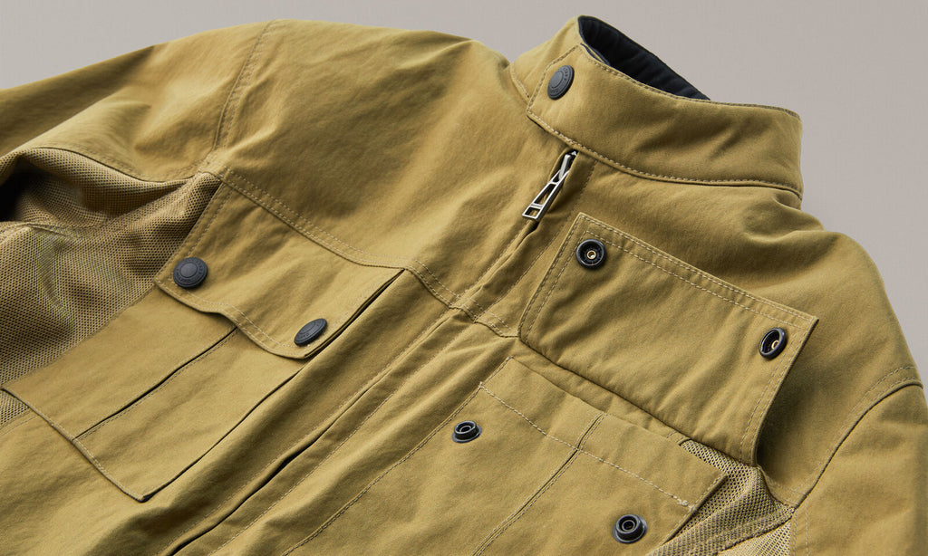 Belstaff Airflow Motorcycle Jacket - Olive – LEGACY85
