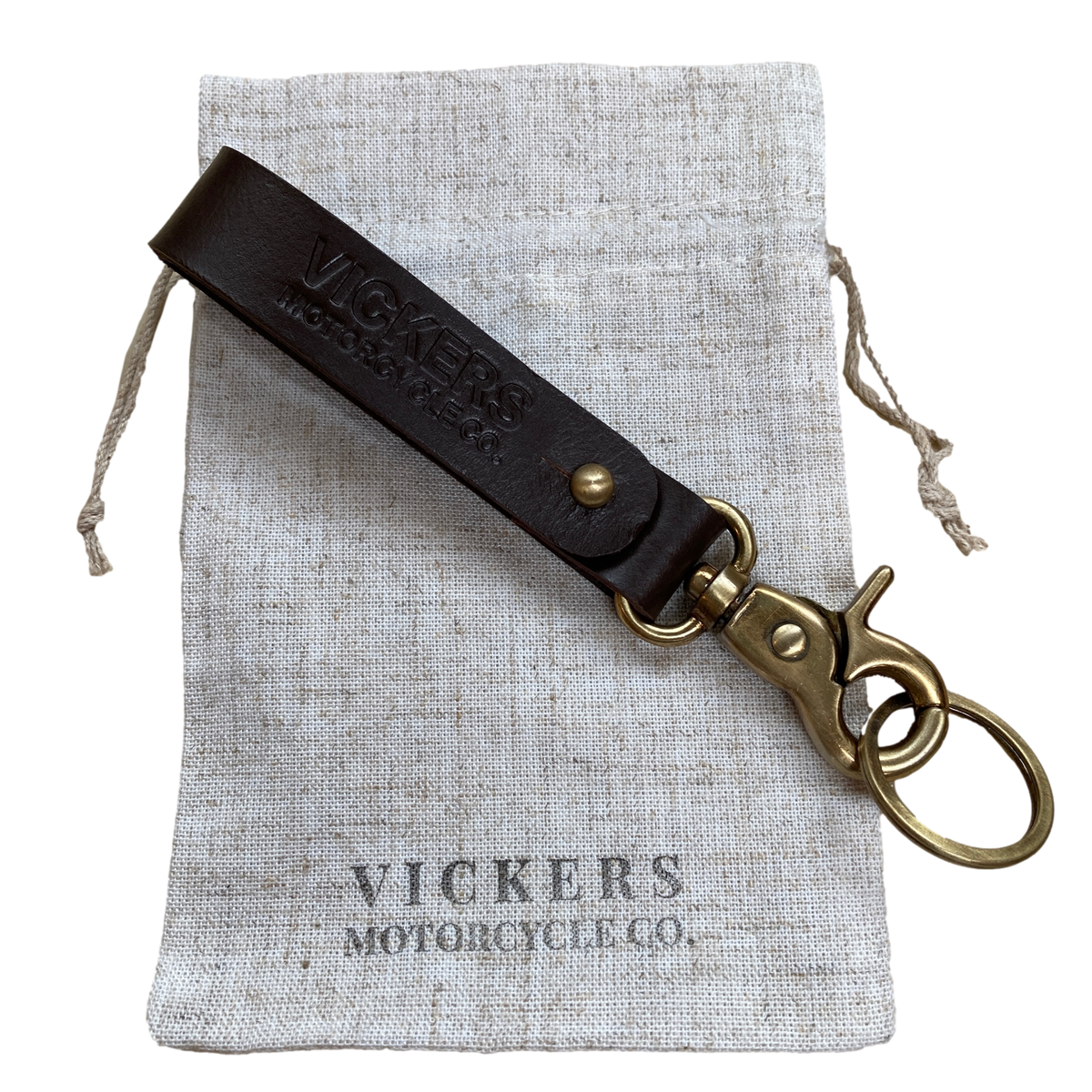 Vickers Motorcycle Co. Leather Key Ring – LEGACY85 - a Retro Culture brand